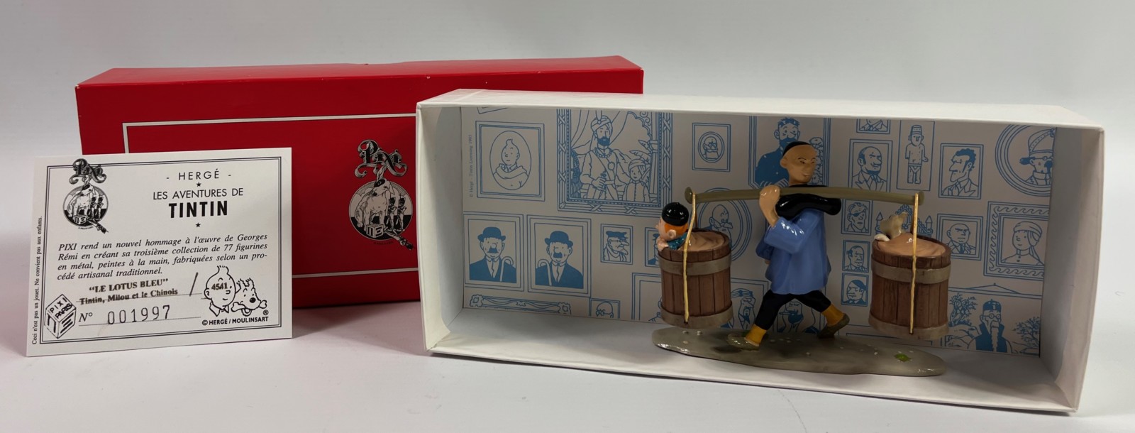 Hergé - Figurine Tintin, Milou et le Chinois - Pixi - (1993) - Jeu de ...