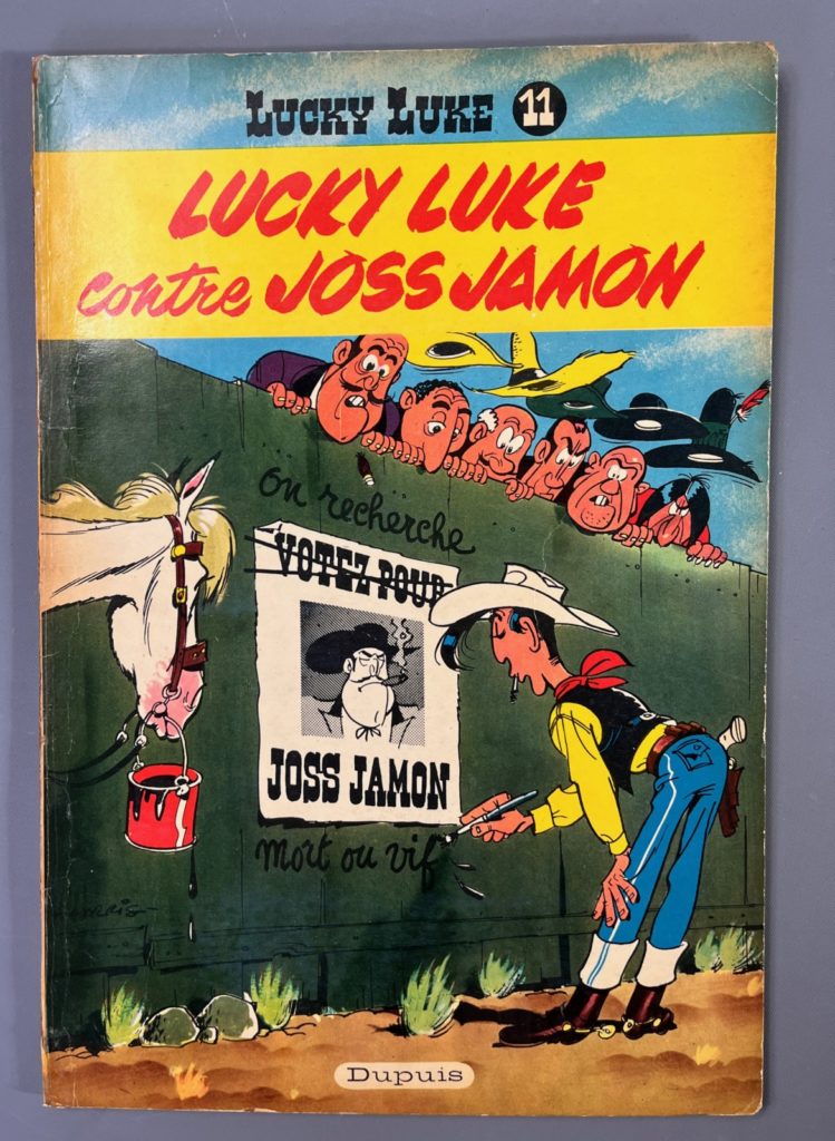 Morris, Lucky Luke contre Joss Jamon, EO, 1958