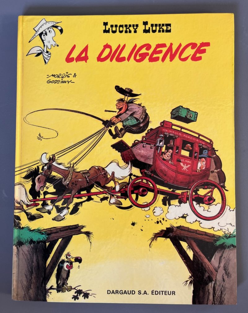 Morris, Lucky Luke, La Diligence, EO, 1968