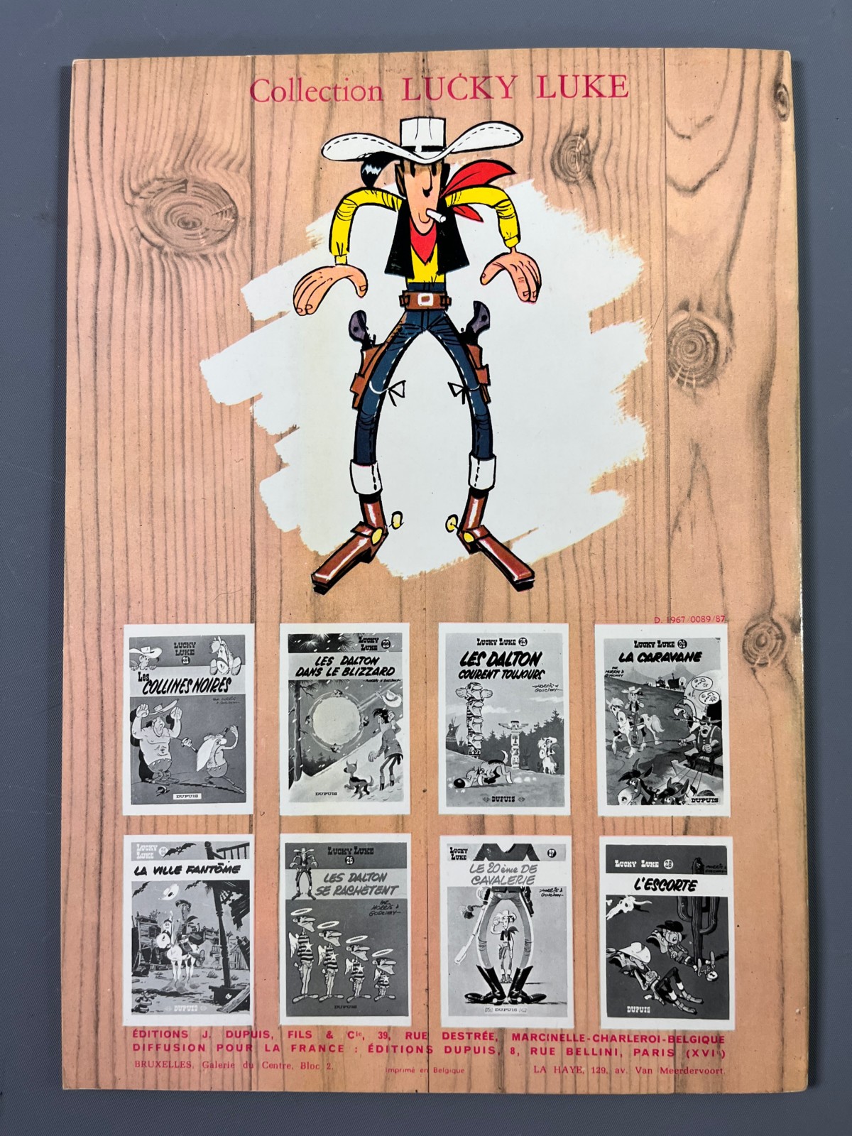 Morris, Lucky Luke, calamity Jane, EO, 1967